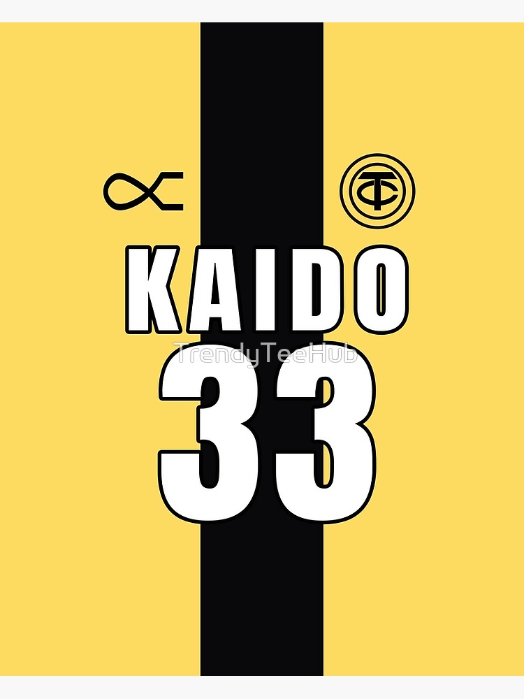 "esperion football club logo, Aoashi, kaido number 33" Poster for Sale ...