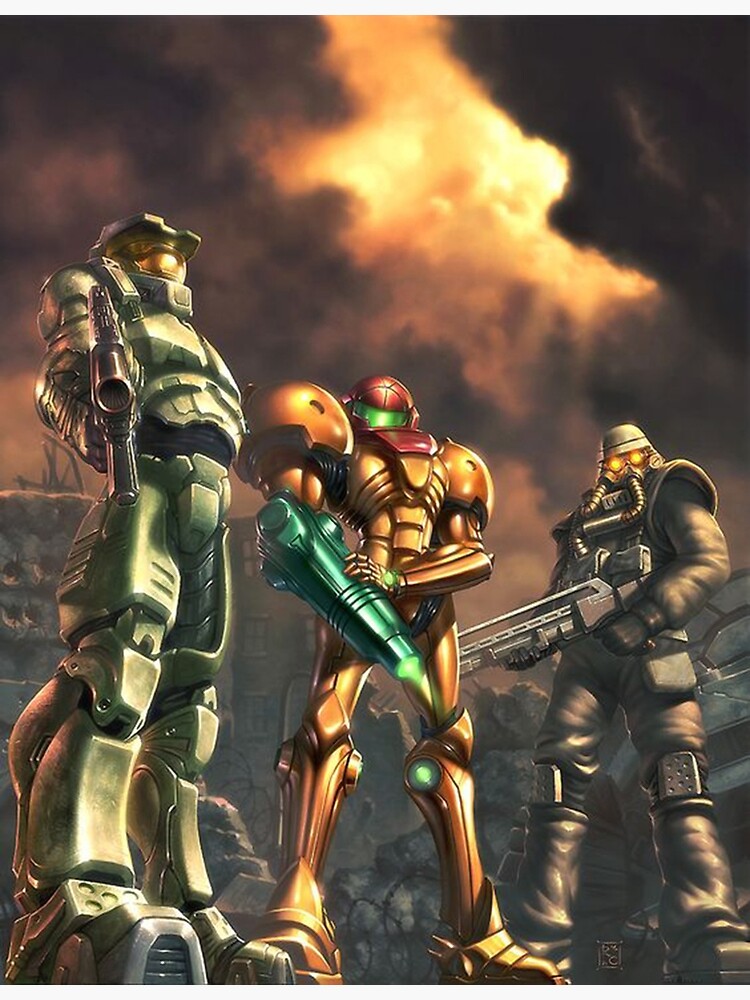 "Doom Three Slayer" Poster for Sale by edithmegoza | Redbubble