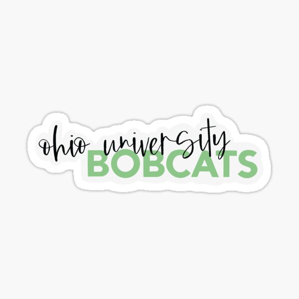 "OU Bobcats" Sticker by evedickers3 | Redbubble