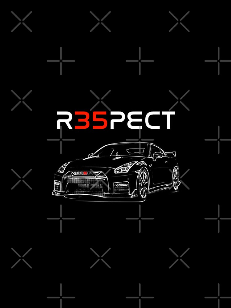 "R35 GTR GT-R Skyline Respect JDM Tuner Drift Racing " iPhone Case for ...