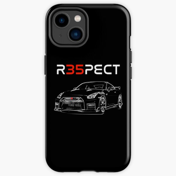 "R35 GTR GT-R Skyline Respect JDM Tuner Drift Racing " iPhone Case for ...