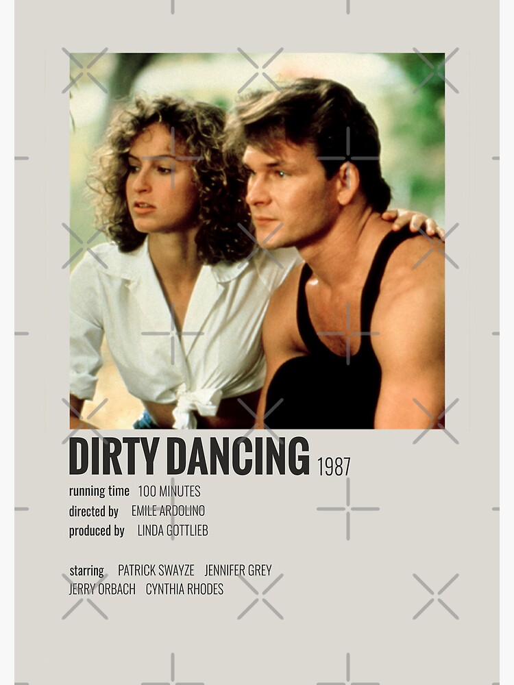 "Dirty Dancing (1987)" Spiral Notebook for Sale by MoviePolaroid | Redbubble