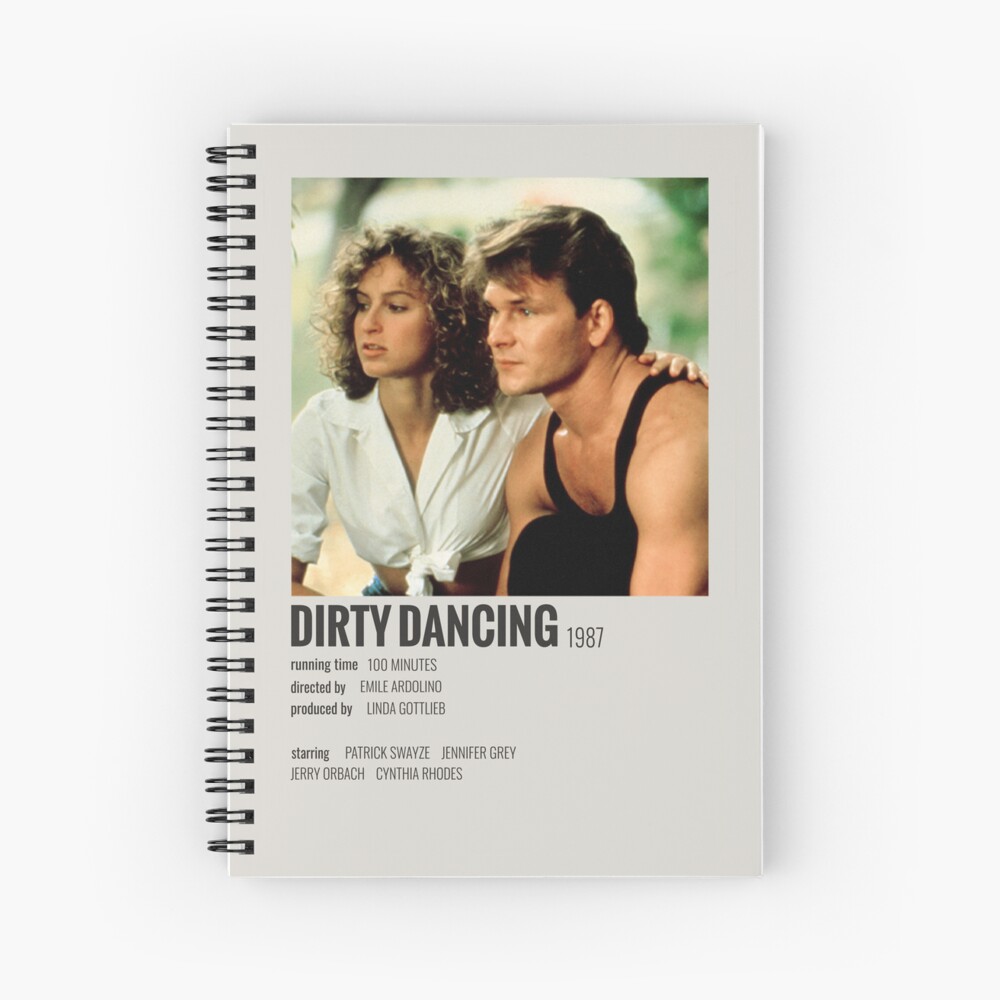 "Dirty Dancing (1987)" Spiral Notebook for Sale by MoviePolaroid ...