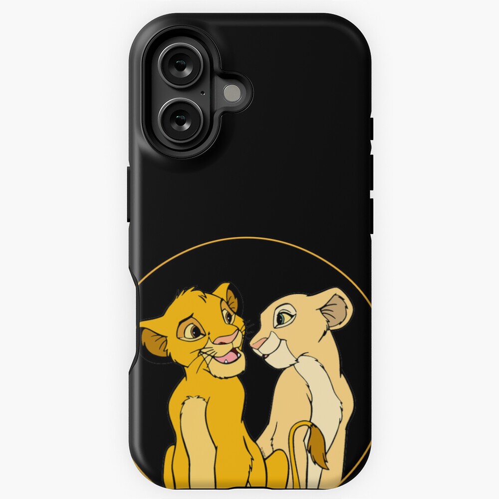 "Simba and Nala - Lion King" Sticker for Sale by RMelissart | Redbubble