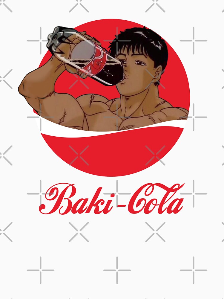 "Baki Cola - Baki The Grappler Anime" T-shirt by PopUpShirt | Redbubble ...