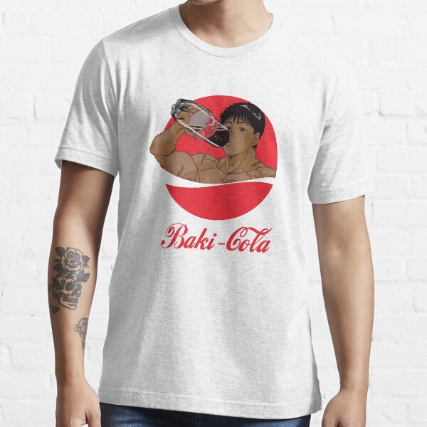 "Baki Cola - Baki The Grappler Anime" T-shirt by PopUpShirt | Redbubble ...
