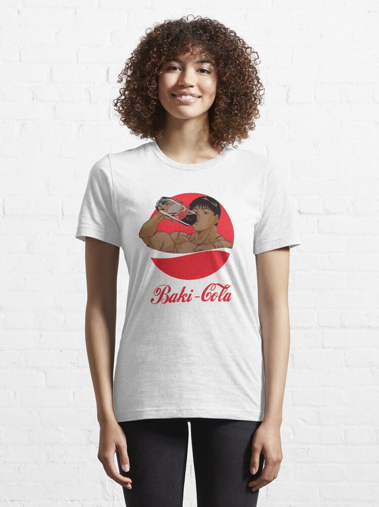 "Baki Cola - Baki The Grappler Anime" T-shirt by PopUpShirt | Redbubble ...