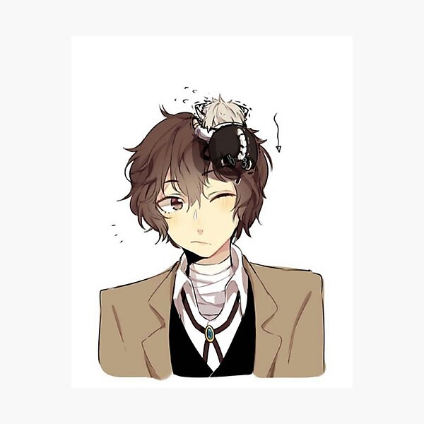 "Dazai-kun Bungou stray dogs" Photographic Print by Mars-kun | Redbubble