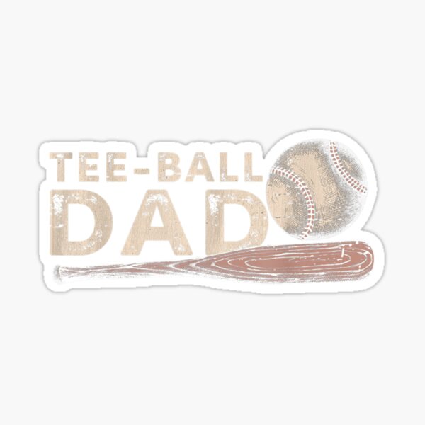 "Mens Tball Dad Shirt, T-Ball Dad Tee Ball Daddy Sport Fathers Day ...