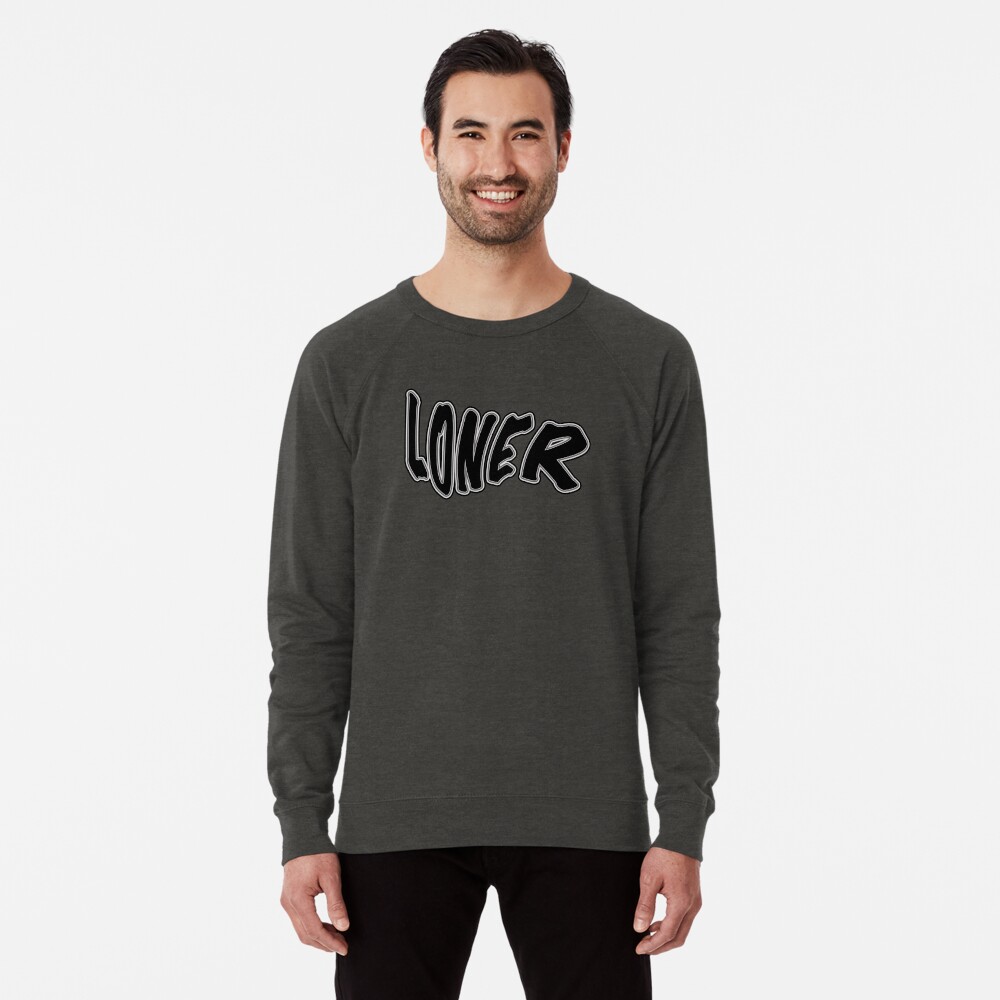 "LONER in Word Art" Sticker for Sale by janraydesigns | Redbubble