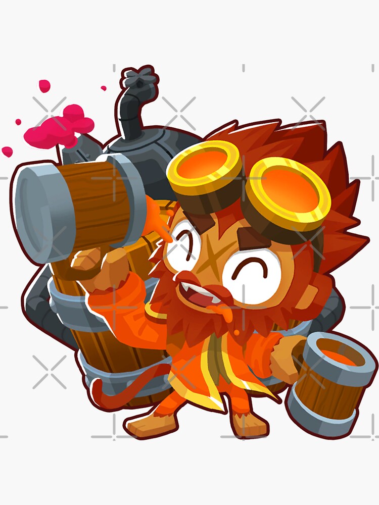 "Dart Monkey TD 6 BTD6" Sticker by Andrea004 | Redbubble