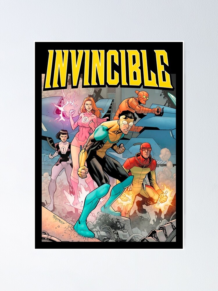 "invincible" Poster by barengbuyuz | Redbubble