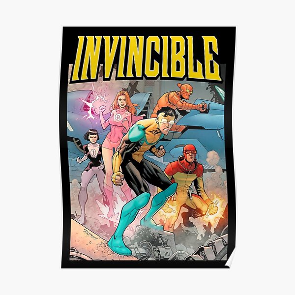 "invincible" Poster by barengbuyuz | Redbubble
