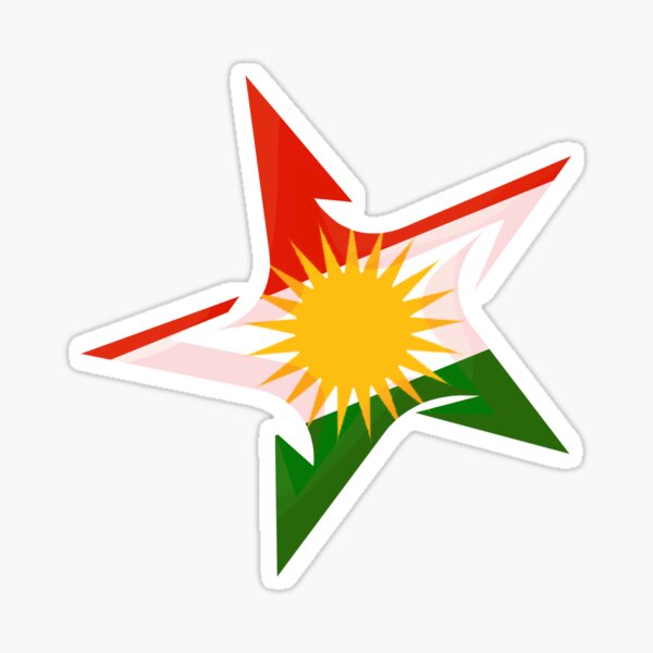 "KURDISTAN Flag" Sticker for Sale by KurdishShops | Redbubble
