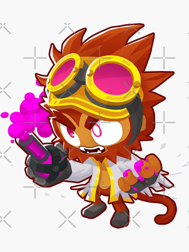 "Dart Monkey TD 6 BTD6" Sticker by Andrea004 | Redbubble