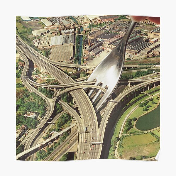 "Spaghetti Junction" Poster for Sale by VertigoA | Redbubble