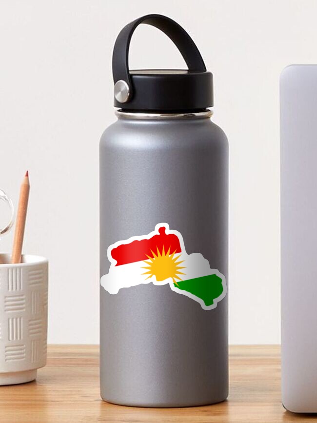 "KURDISTAN Map" Sticker for Sale by KurdishShops | Redbubble
