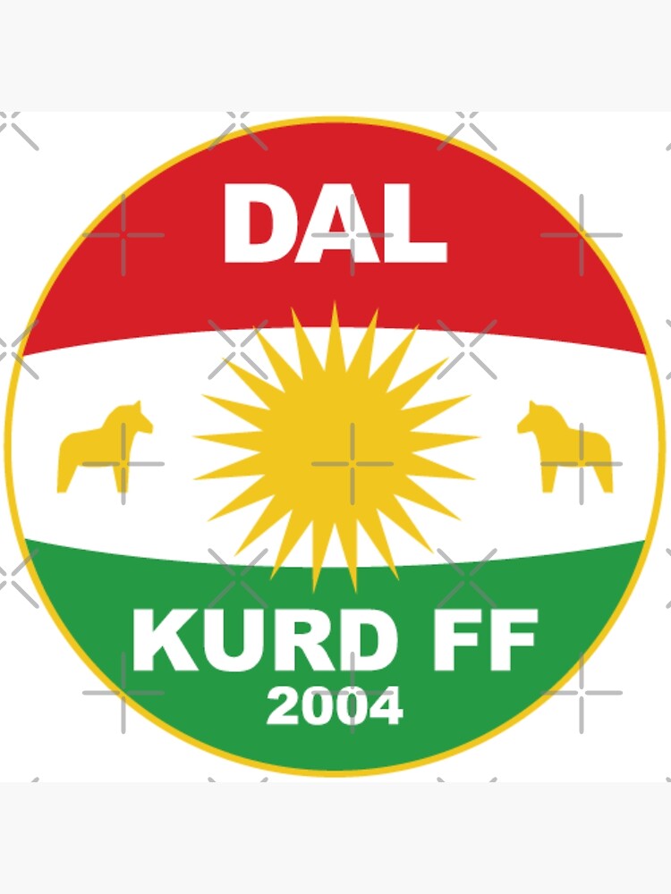 "DAL KURD FF Logo" Poster for Sale by KurdishShops | Redbubble