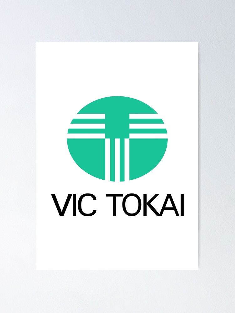 "Vic Tokai (ビック東海) Logo" Poster by RubenCRM | Redbubble