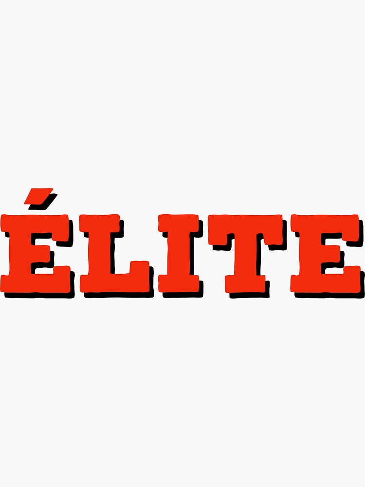 "elite netflix" Sticker by AylenDesign | Redbubble