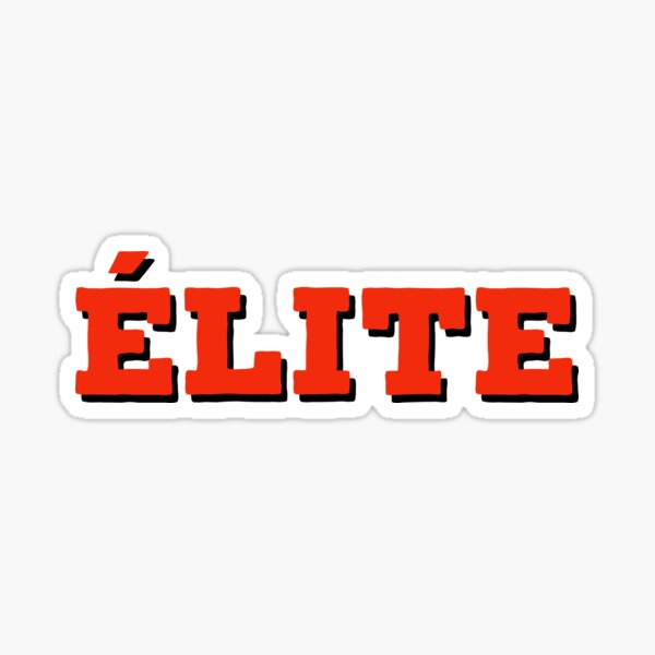 "elite netflix" Sticker by AylenDesign | Redbubble