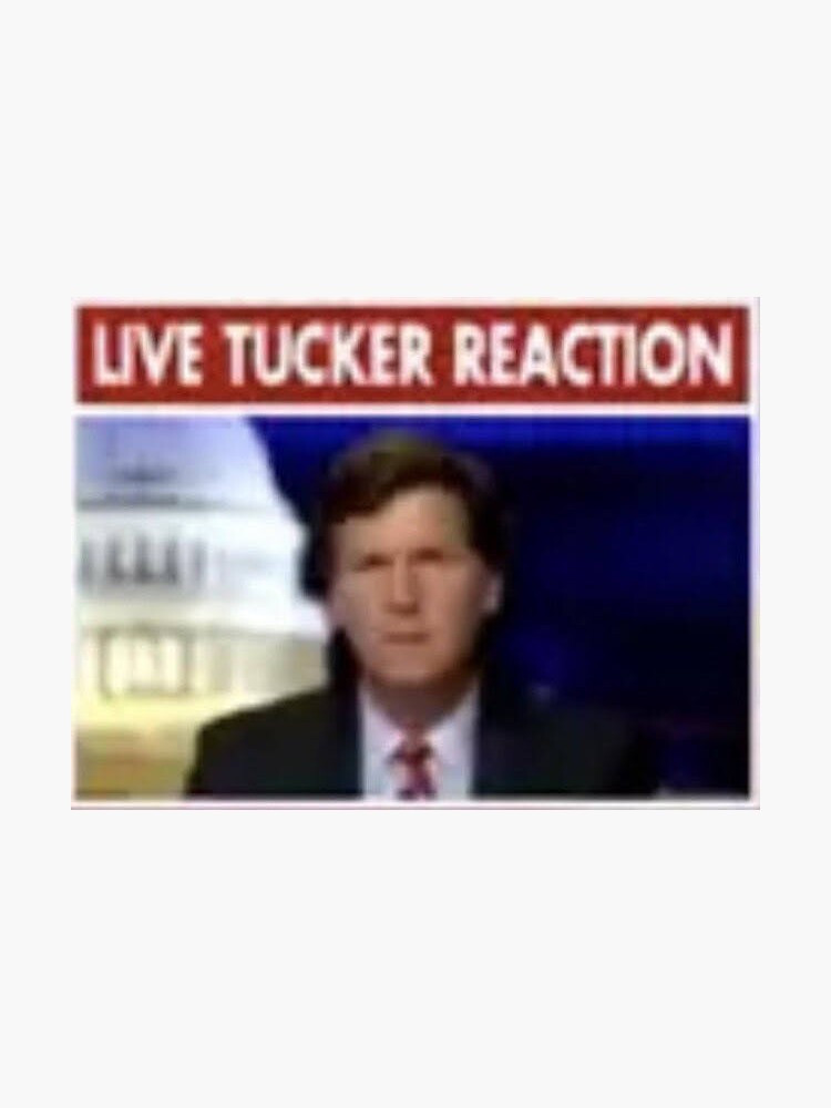 Live Tucker Reaction Template