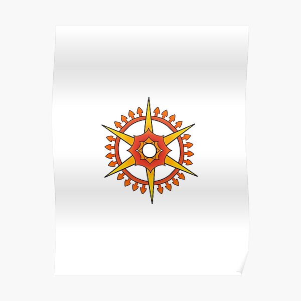 "Pelor Holy Symbol" Poster for Sale by SapphireNarwhal | Redbubble