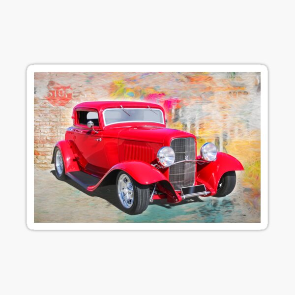 "Deuce Coupe" Sticker by cars | Redbubble