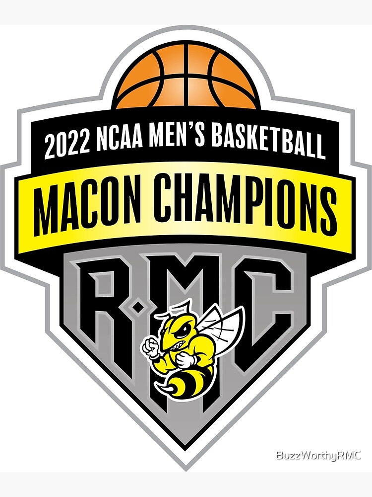 Póster «Escudo de campeones de baloncesto RMC Macon» de BuzzWorthyRMC ...