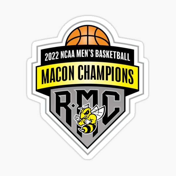 "RMC Macon Basketball Champions Shield " Sticker by BuzzWorthyRMC ...