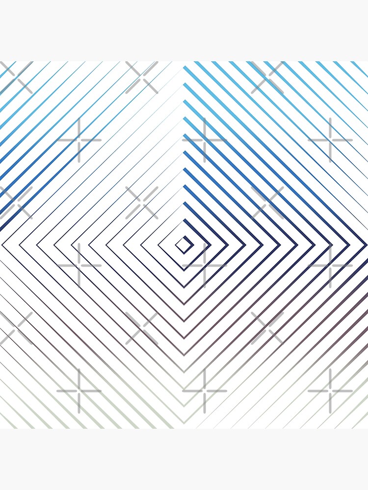 "Optical Illusion, Color Gradient, Optical Art - W01" Art Print for ...