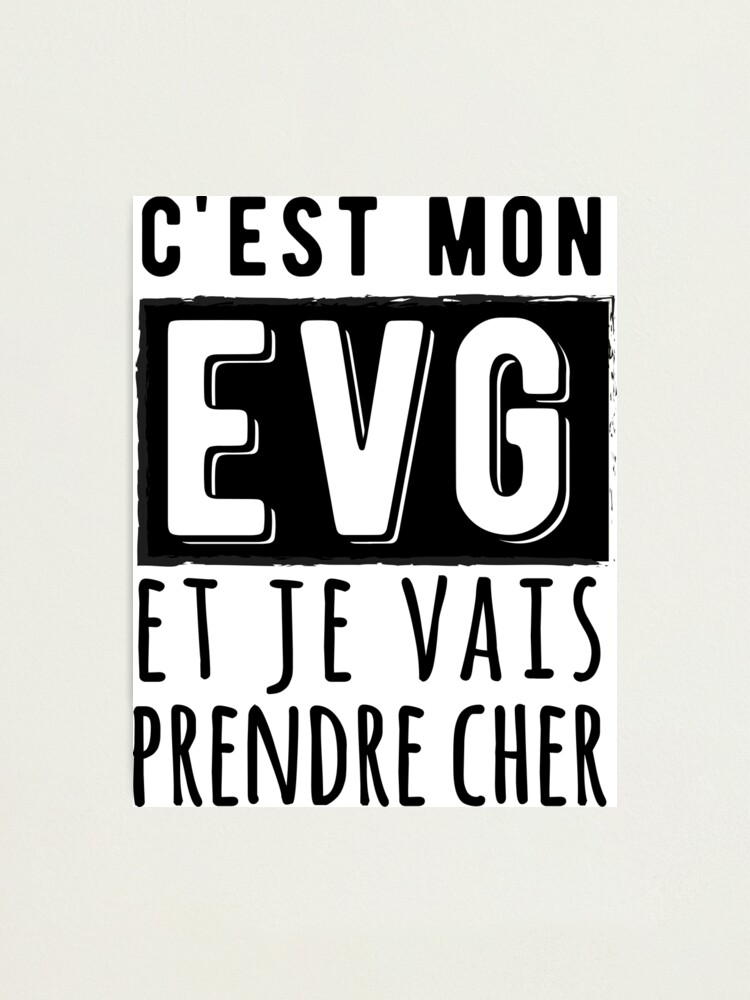Impression photoundefined avec l'œuvre « EVG enterrement de vie de ...