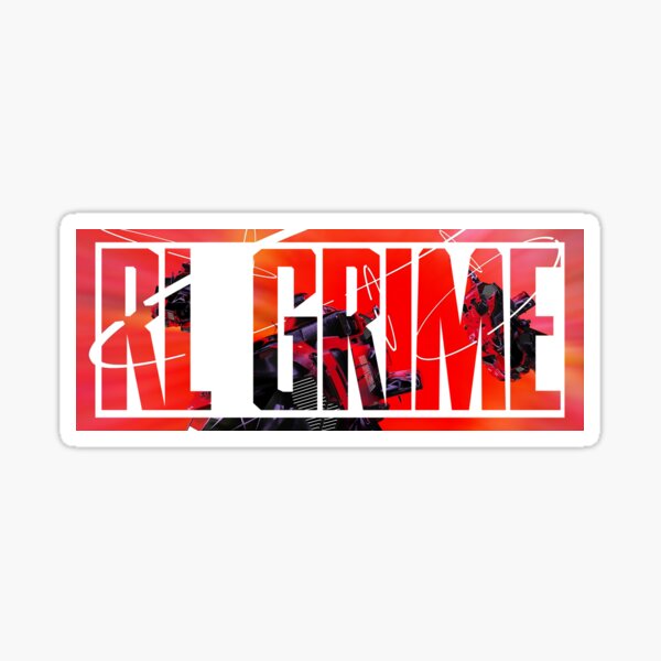 "RL Grime Text v2" Sticker by TheSouthWind | Redbubble