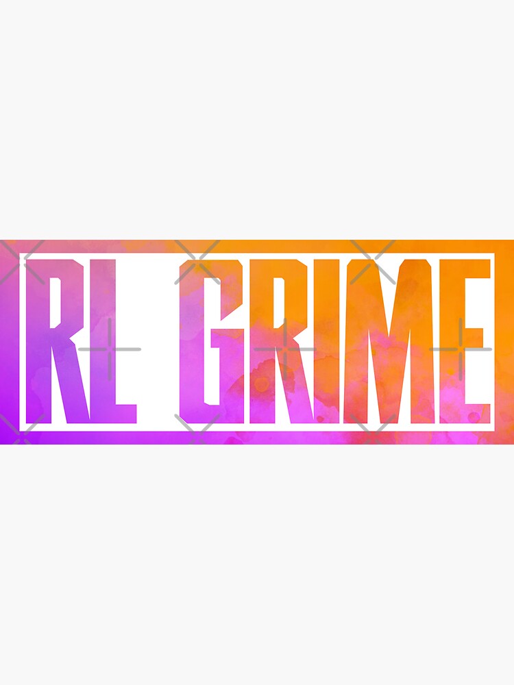 "RL Grime Text v3" Sticker by TheSouthWind | Redbubble