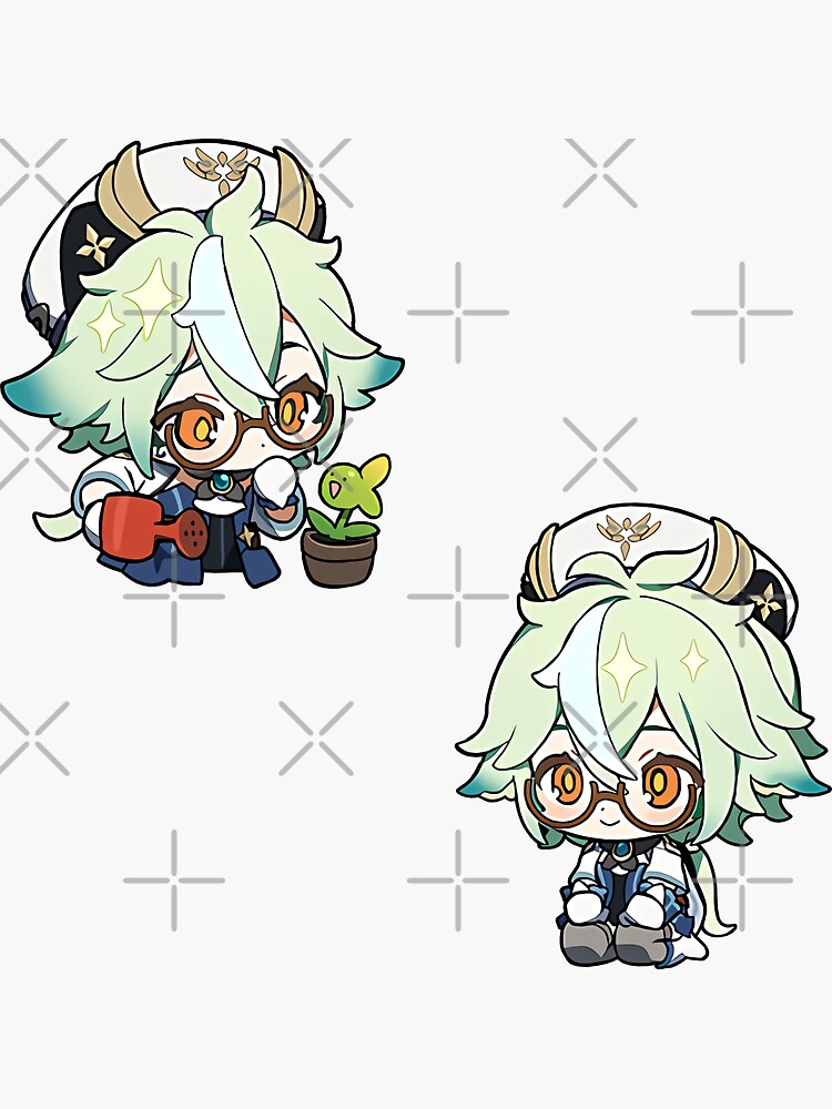Pegatina «Sucrose 2nd Genshin Impact Chibi Juego de pegatinas» de dudu ...