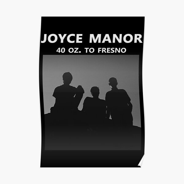 "Joyce Manor Merch To Fresno" Poster for Sale by SulaRiam | Redbubble