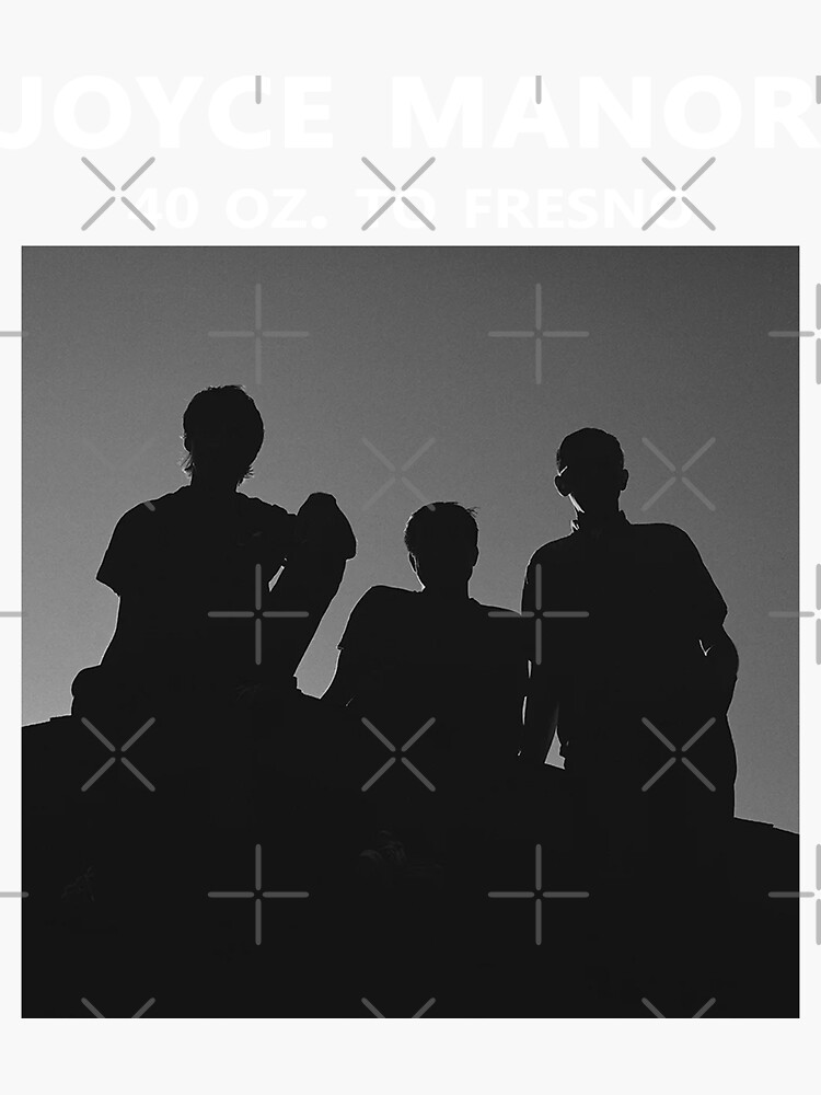 "Joyce Manor Merch To Fresno" Sticker by SulaRiam | Redbubble