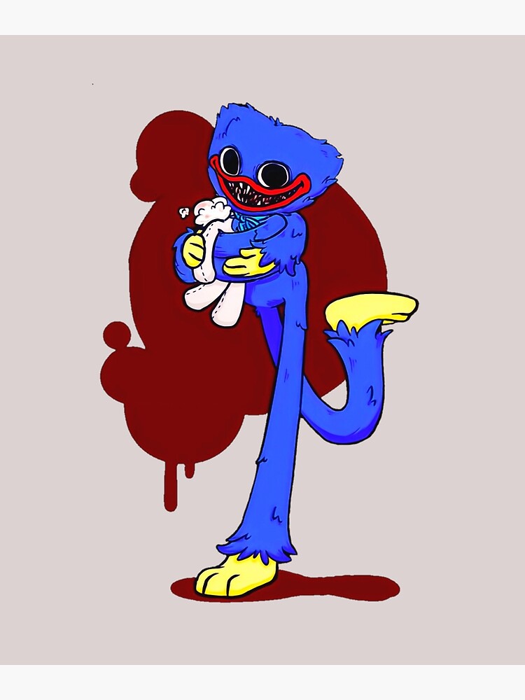 " Huggy Wugg Poppy Playtime" Art Print by IKERAS | Redbubble