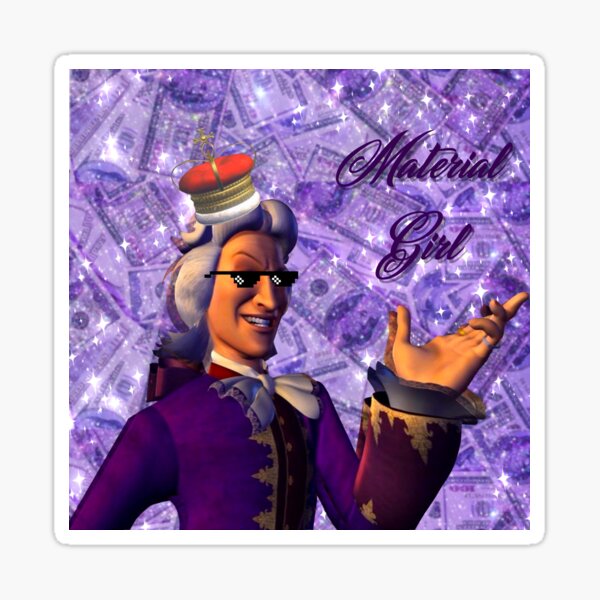 "Preminger - Material Girl" Sticker for Sale by SereneSketches | Redbubble