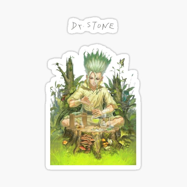 "Senku" Sticker by MemeGirl7 | Redbubble