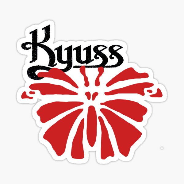 "Kyuss" Sticker by freshangover | Redbubble