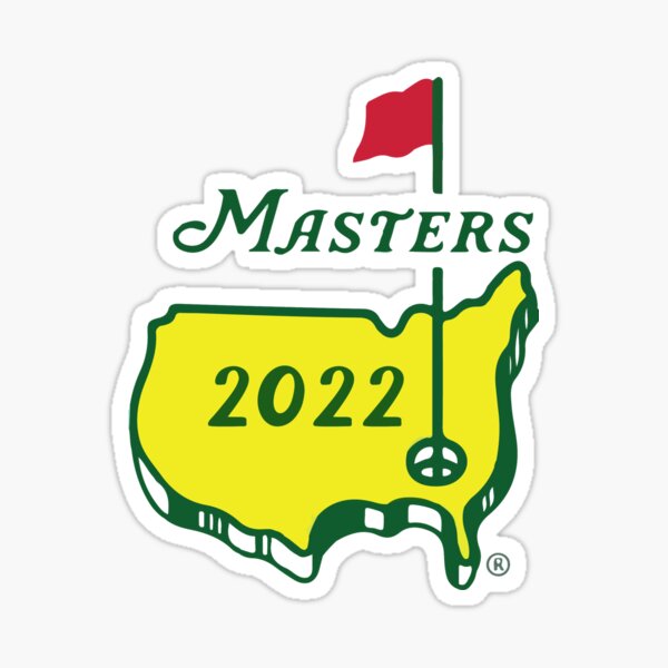 "masters golf pga" Sticker for Sale by rays95 | Redbubble