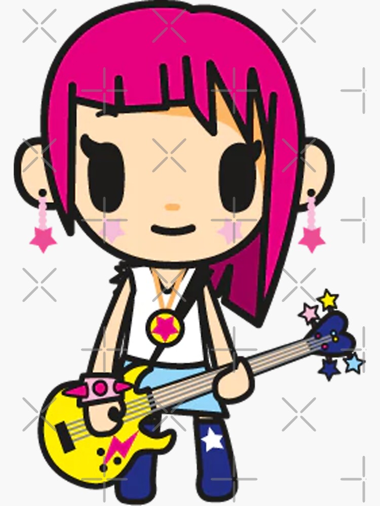 "PUNKSTAR tokidoki" Sticker by MOKUMESH | Redbubble