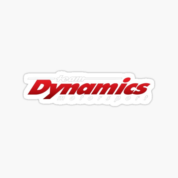 "Team Dynamics Motorsport Logo" Sticker by cse313 | Redbubble