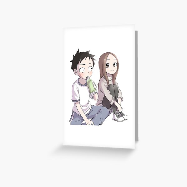 " Karakai Jouzu no Takagi-san Sticker" Greeting Card by Ammarattshop ...