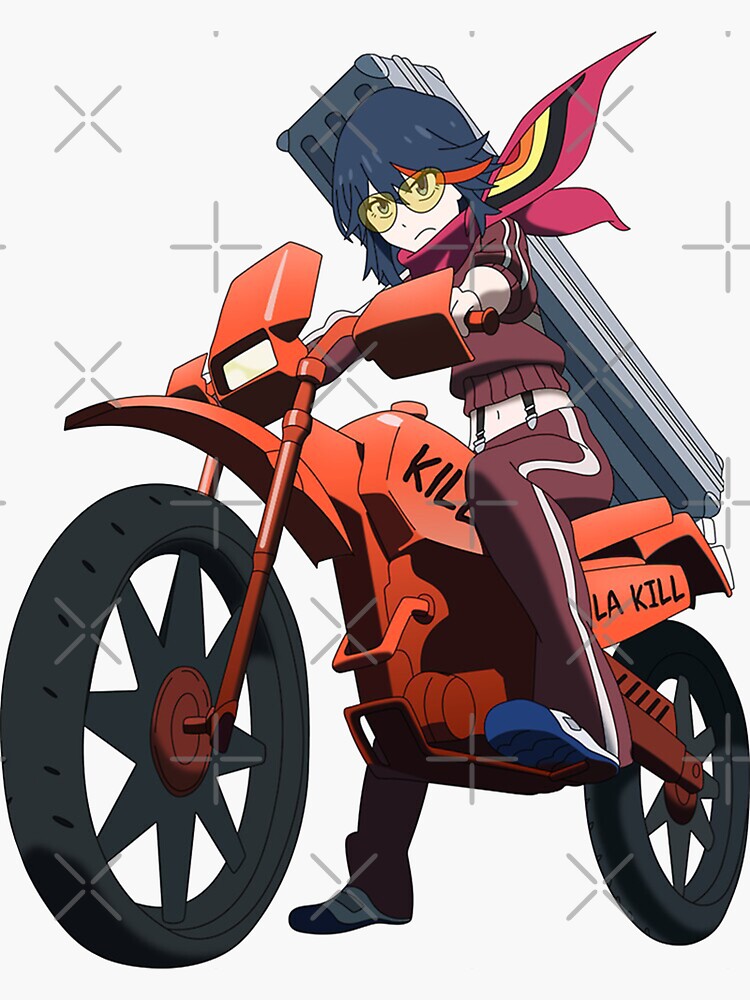 "Ryuko Matoi - Sticker" Sticker by Walid-Studio | Redbubble