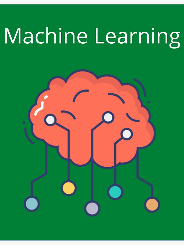 "Machine Learning " Sticker by UpcomingTech | Redbubble
