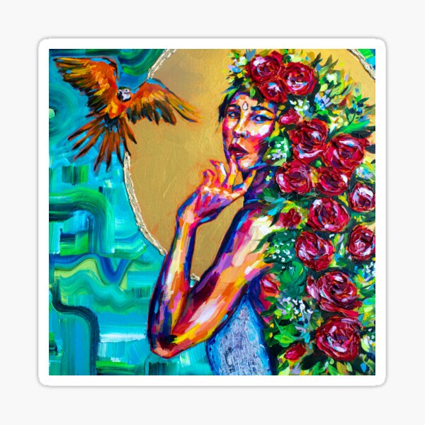 ""The Balance"" Sticker by Mozzafiatoart | Redbubble