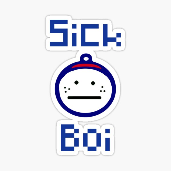 "Sick Boi" Sticker for Sale by FlynnHammonds | Redbubble