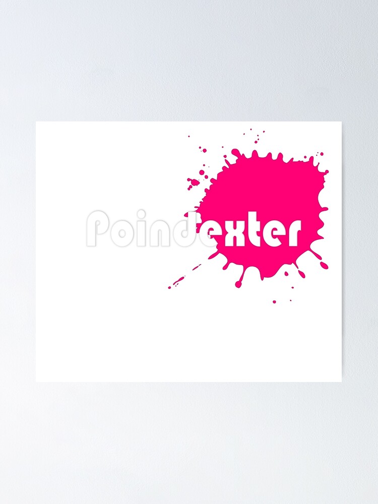 "Poindexter" Poster by FlynnHammonds | Redbubble